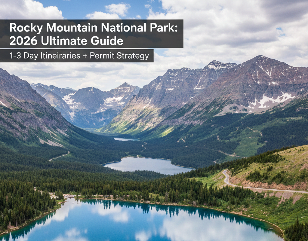 Rocky Mountain National Park Guide 2026: 1-3 Day Plans & Permits