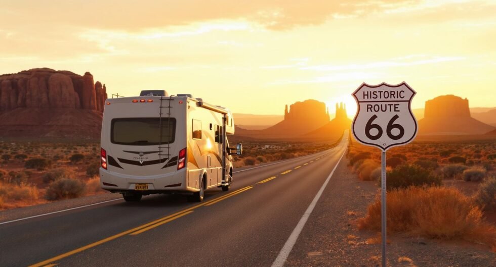 Driving Route 66 in an RV: Size Limits, Detours, Parking