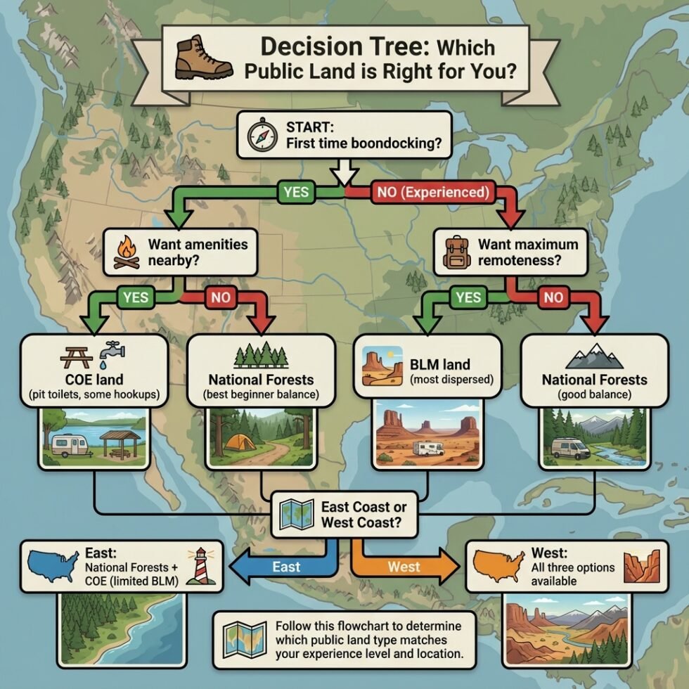 How to Boondock Legally on U.S. Public Lands (2026)